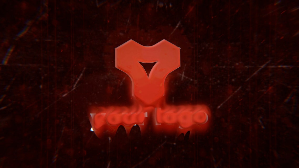 Bloody Animated Customizable Logo Stinger With Horror Sound - Etsy