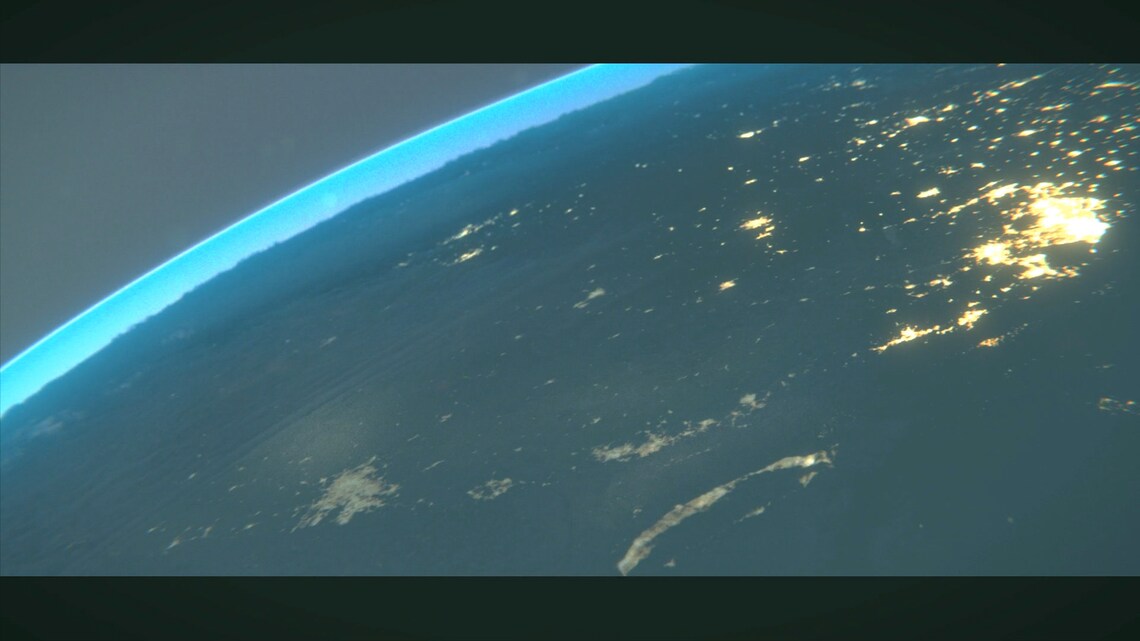 Planet Earth Cinematic Text Intro, With Custom Text, Sound Inclusive ...