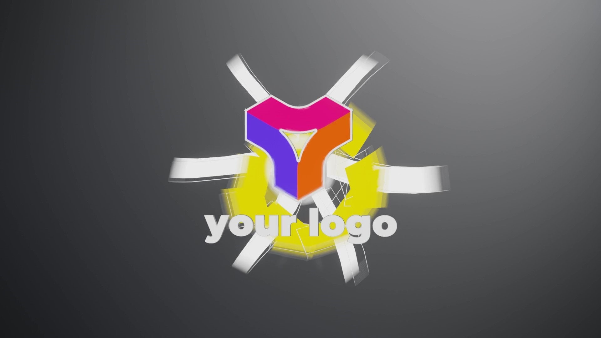 Customizable 3D Logo Animation - Line Explosion HD Video for Brands ...
