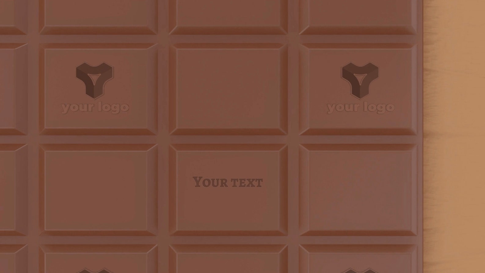 Chocolate Sweet Logo Animation Plus Your Text and Customized Wrapper ...