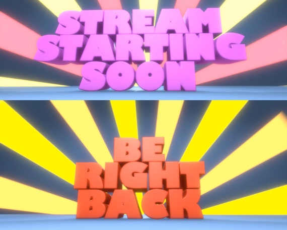 Personalized Fun 3-D Text Animation Falling Elastic Custom - Etsy