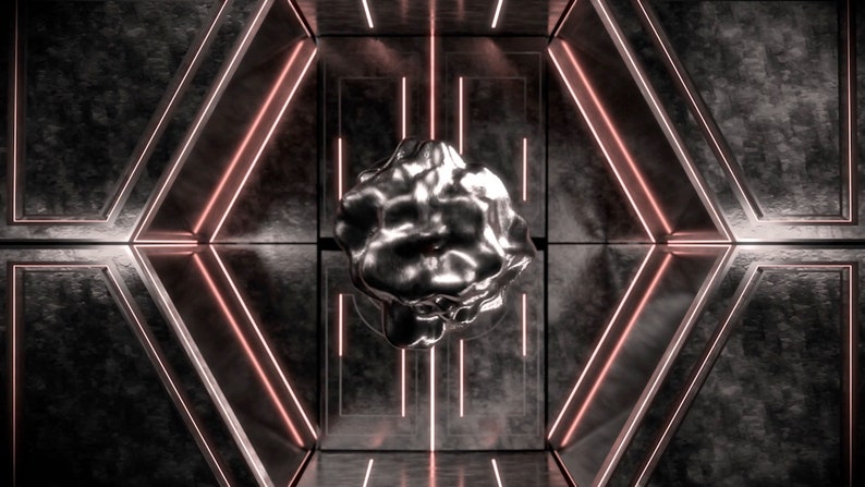 Futuristic Alien Tube Logo Reveal Animation Personalized - Etsy