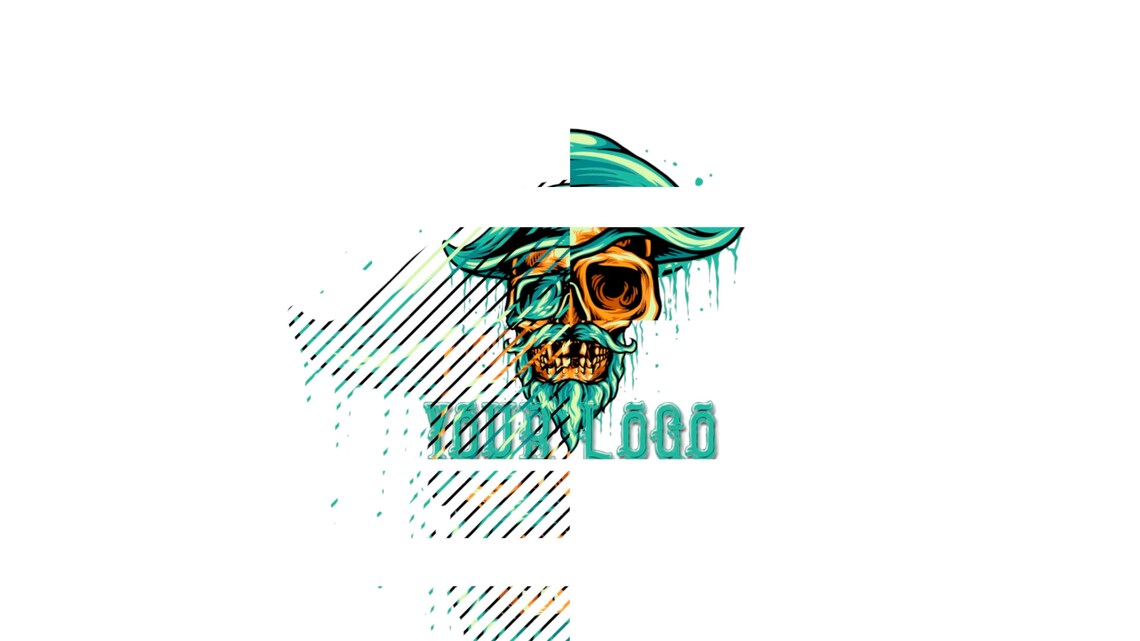 Fast Interference Static Glitch Logo Animation - Twitch Transition ...
