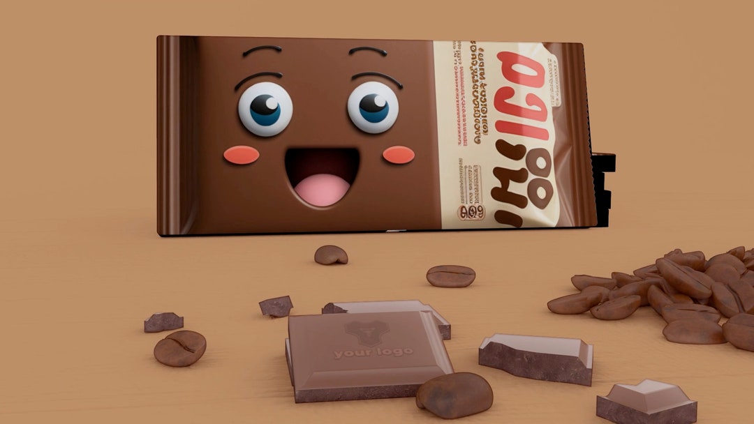 Chocolate Sweet Logo Animation Plus Your Text and Customized Wrapper ...