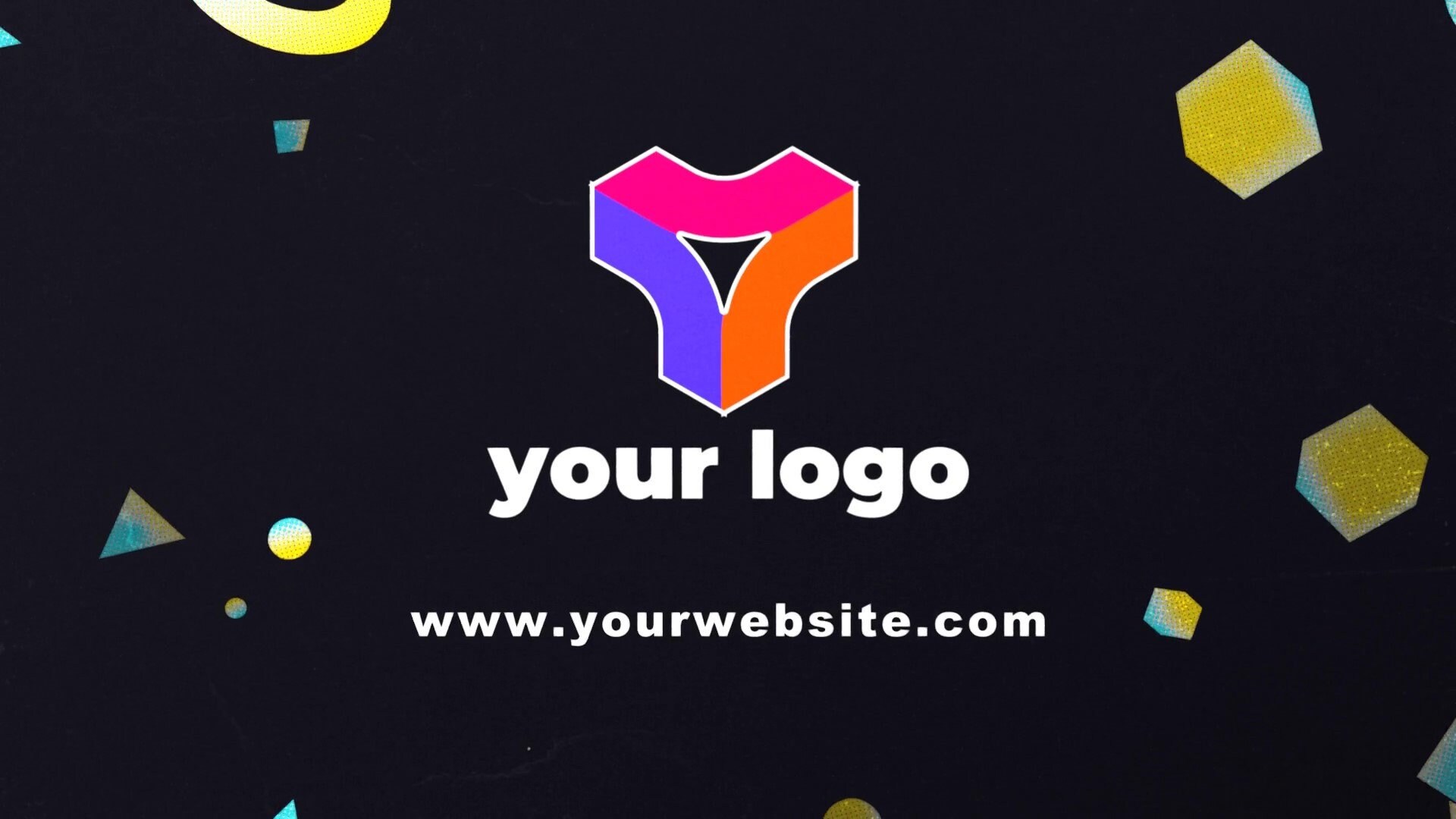 Retro Wave Synthwave Logo Animation - Customizable & Dynamic 6s Intro ...