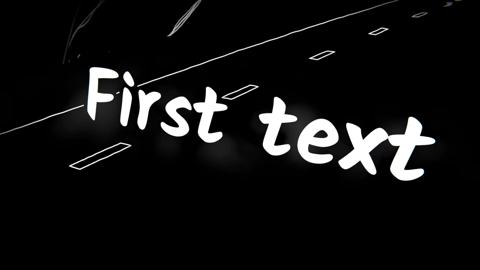 Ink Street Text & Logo Intro Animation With Custom Text and Logo Twitch ...