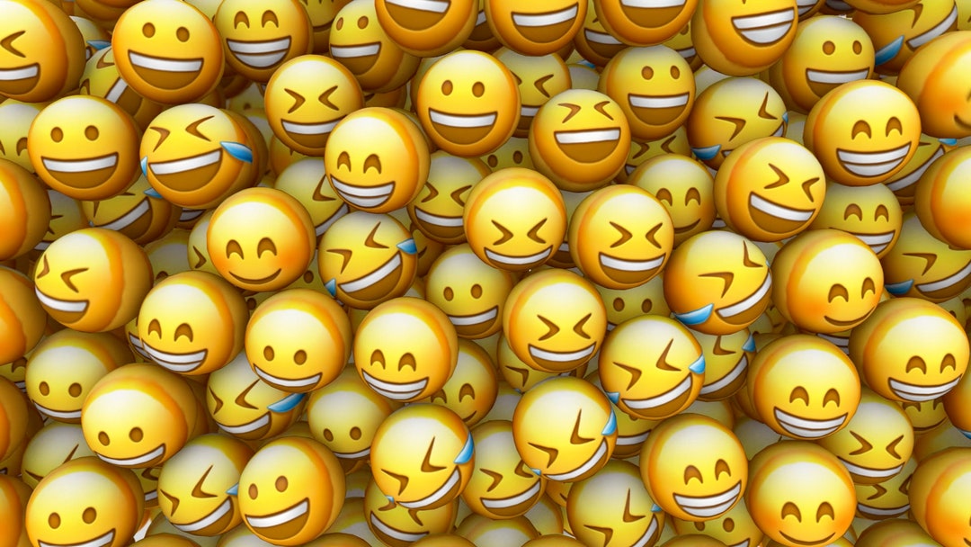 Transição de Emoji feliz com canal alfa e som para suas cenas de vídeo ...