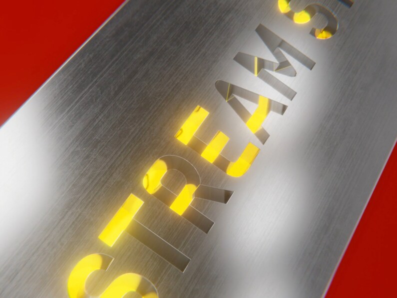 Customizable Intro for Twitch starting Soon Metal Led Box Customize ...