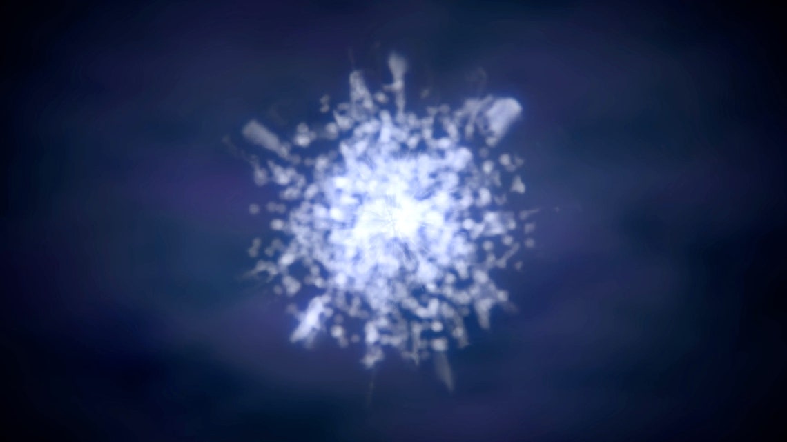 Supernova Burst Implosion and Explosion Logo Stinger With Epic Sound ...