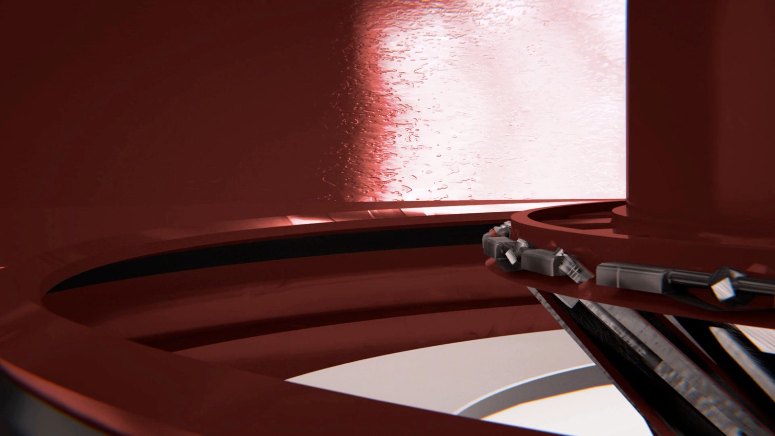 A Sci-fi Alien Mechanical Device Reveals a Logo. Upload Your - Etsy