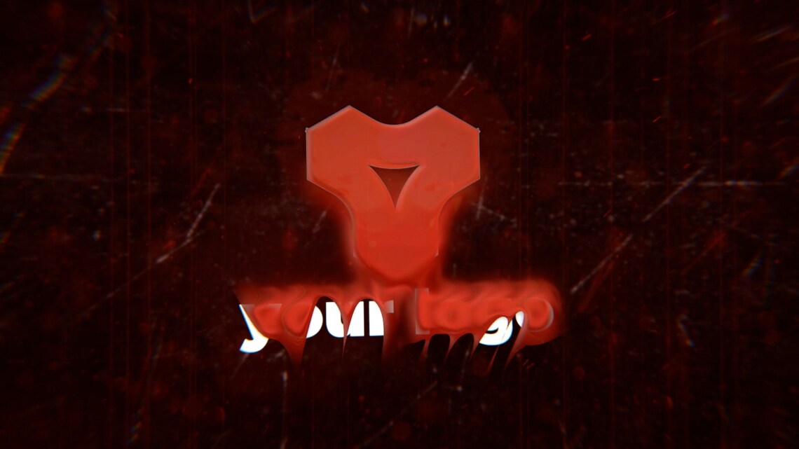 Bloody Animated Customizable Logo Stinger With Horror Sound - Etsy