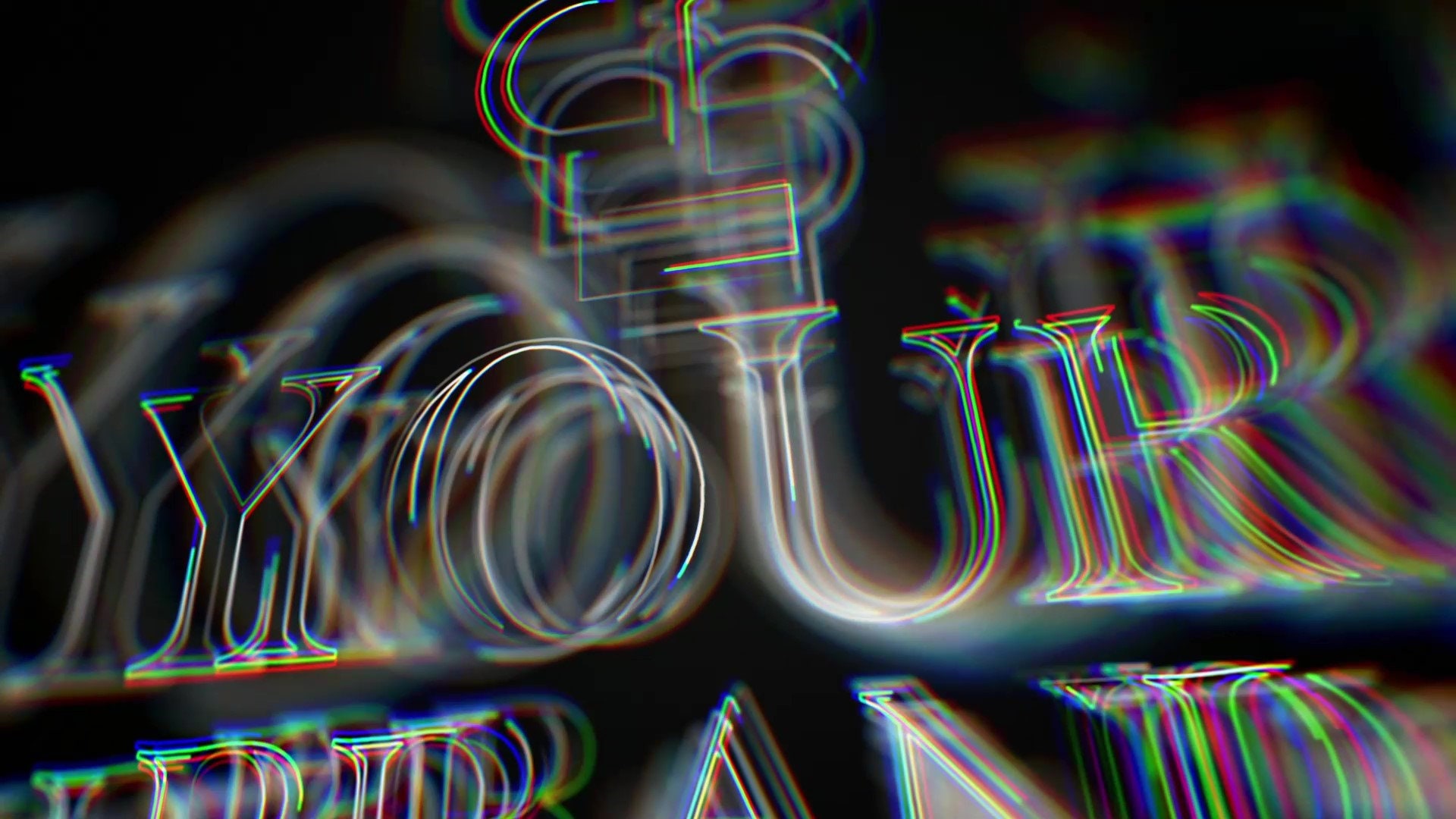 Prismatic Diffusion: Revolving Logo & Custom Tagline Animation - Etsy