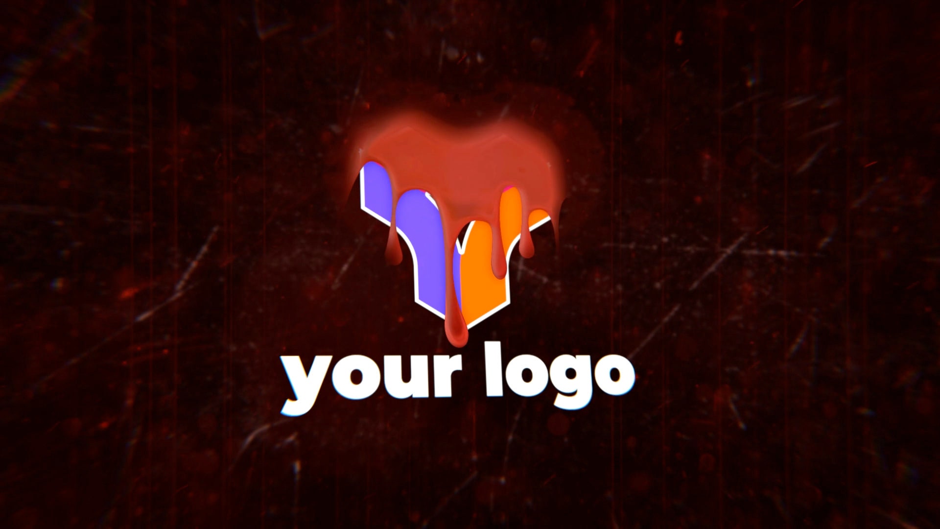 Bloody Animated Customizable Logo Stinger With Horror Sound - Custom ...