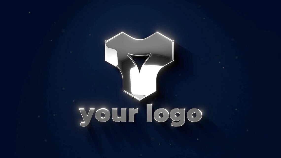 Chrome Logo Stinger Reveal Insert Your Logo and It Will Convert in to ...