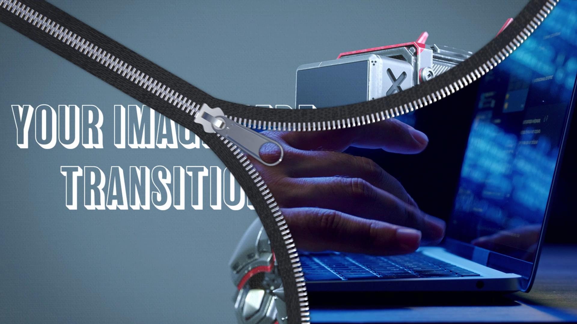 Custom Zipper Transition: Reveal Content With Animated Zip - Etsy