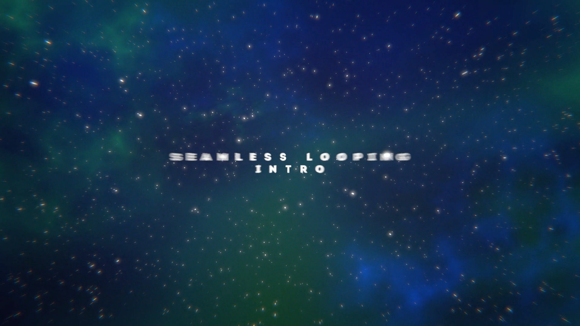 Space Overlay With Custom Text With Seamless Infinite Loop - Great for ...