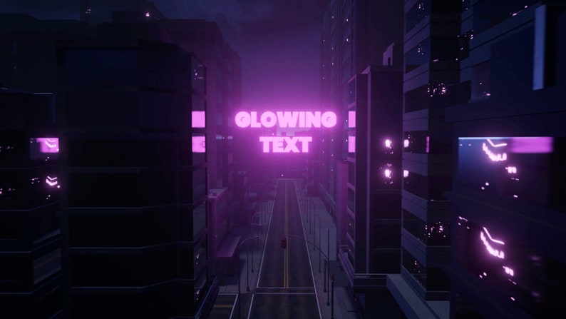 Discover the Metropolis Cyberpunk City Logo Reveal + Customizable Title ...