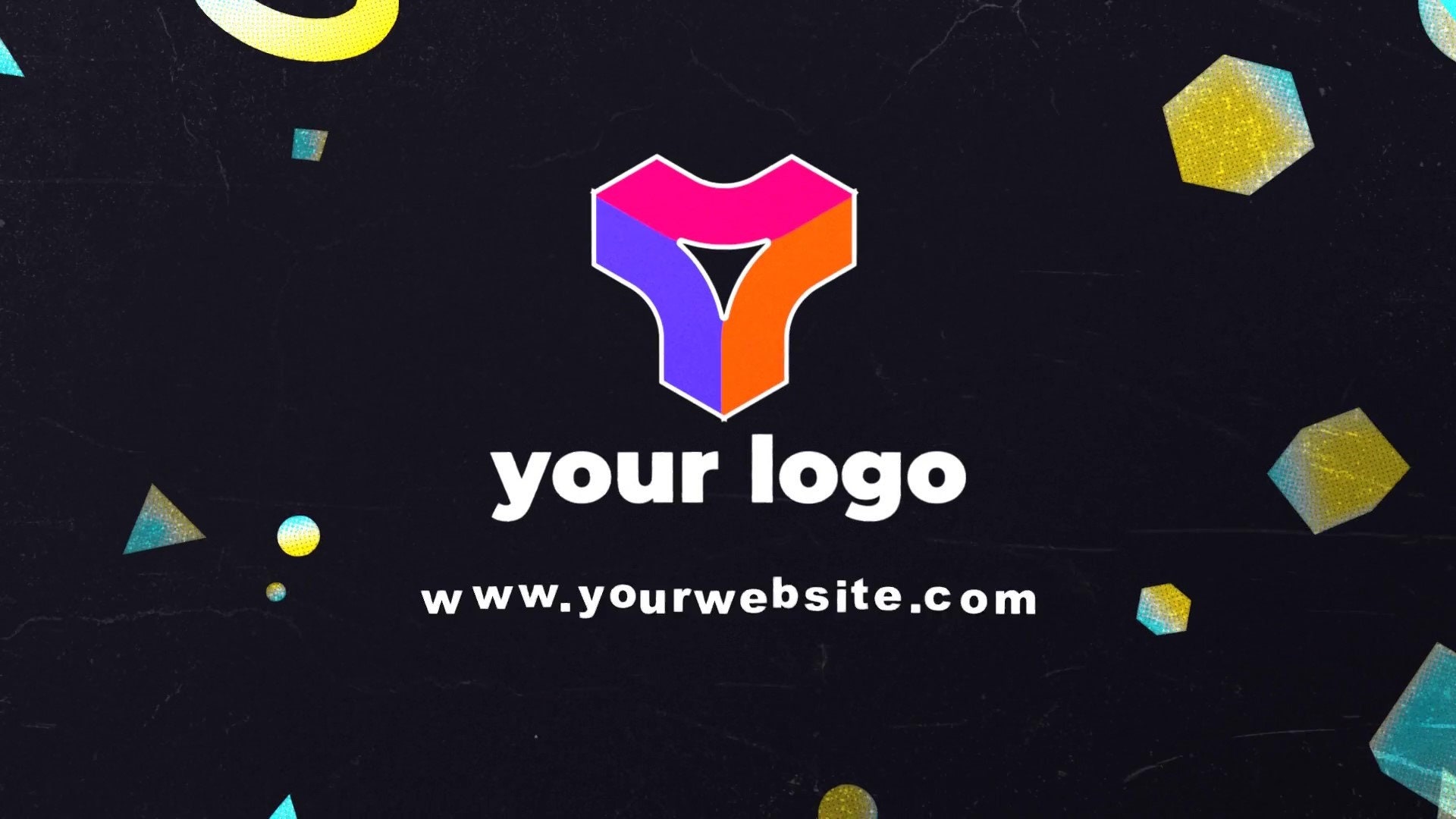 Retro Wave Synthwave Logo Animation - Customizable & Dynamic 6s Intro ...