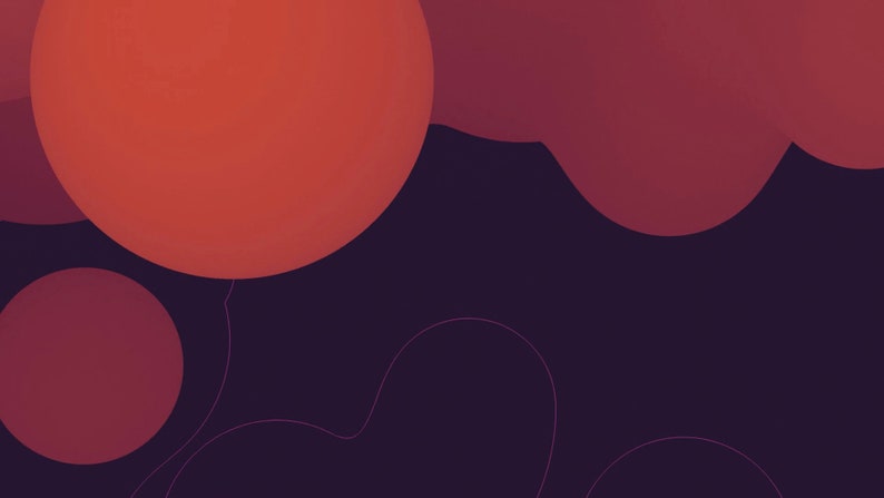 Gradient Blobs Overlay Your Image With Custom Text Customized Colors