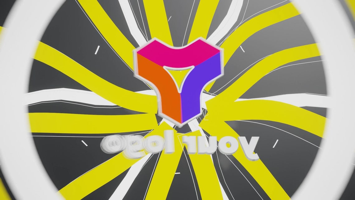 Customizable 3D Logo Animation Line Explosion HD Video for Brands Logo ...