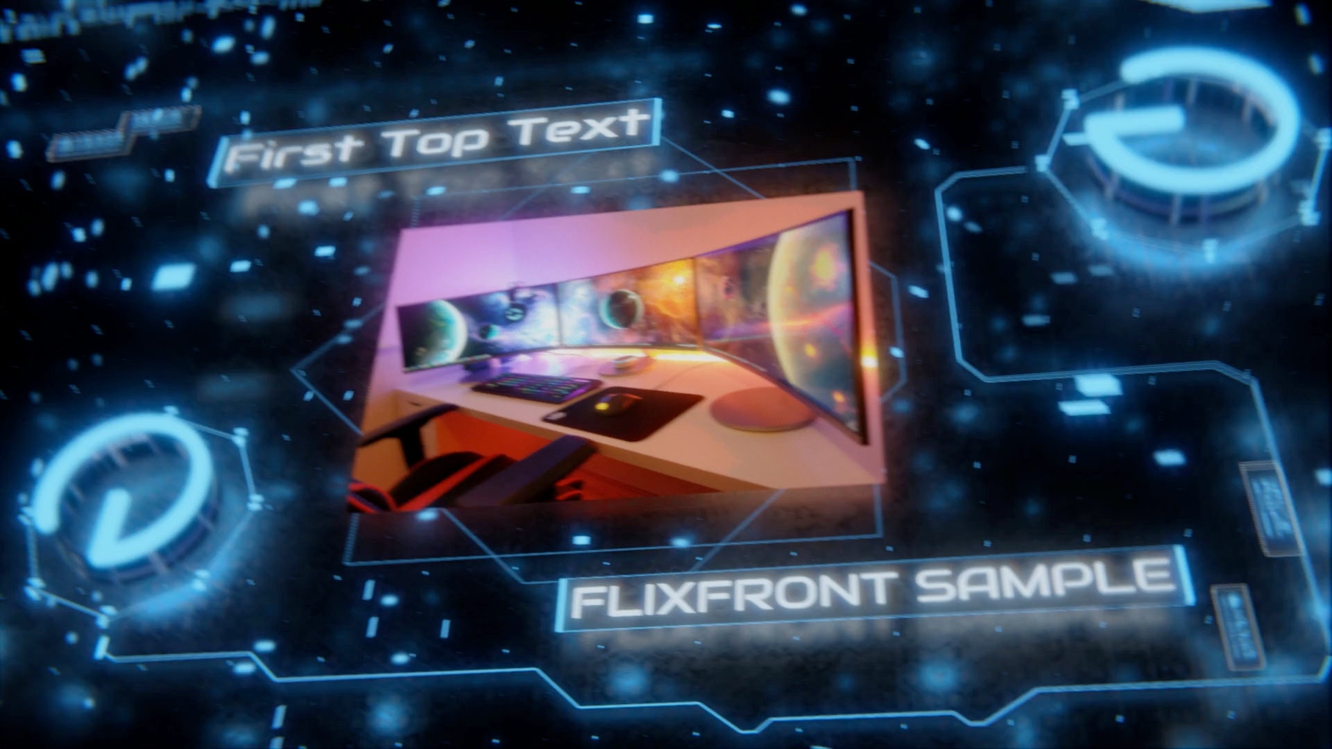 Animation Intro With Pics Custom Message and Slides of Your Choice ...