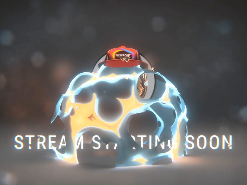 Customizable Intro for Twitch (starting Soon) Gaming Style Strike and ...