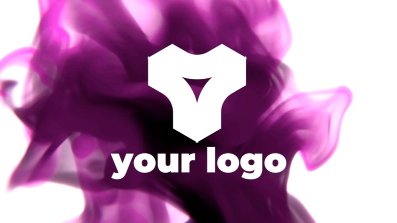 Ink Drop Animation Reveals Logo Accompanied by Cinematic Soundtrack ...