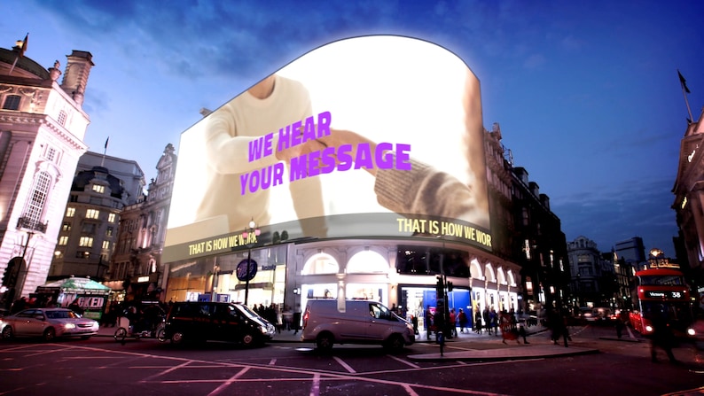 Intro Overlay or Screen for Twitch or Social Media Huge Ad Billboard ...