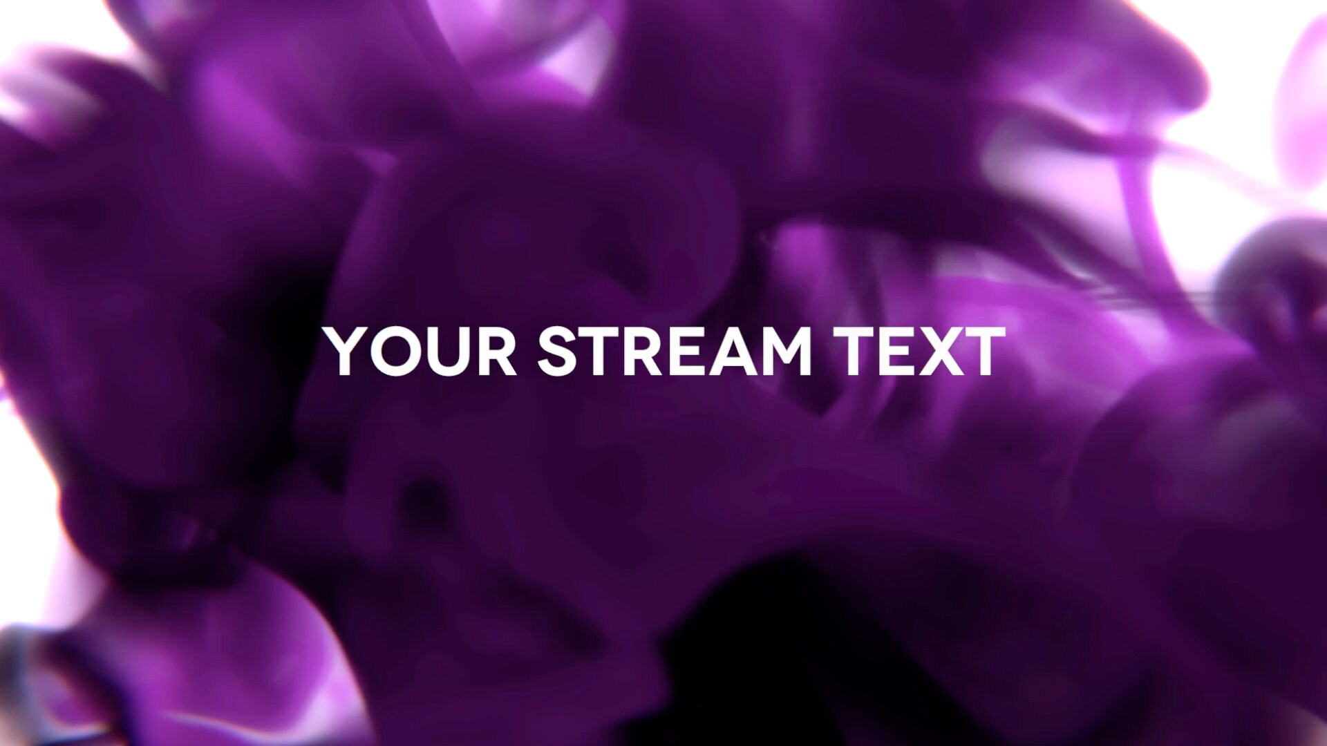 Ink Drop Twitch Transition Personal Text for Your Stream or Social ...