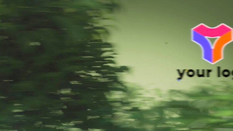 Forest Green Logo Transition Stinger With Alpha Transparency - Etsy