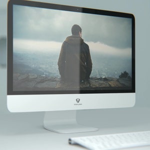 Customizable Imac Desktop Mockup Animation for Websites - Sound ...