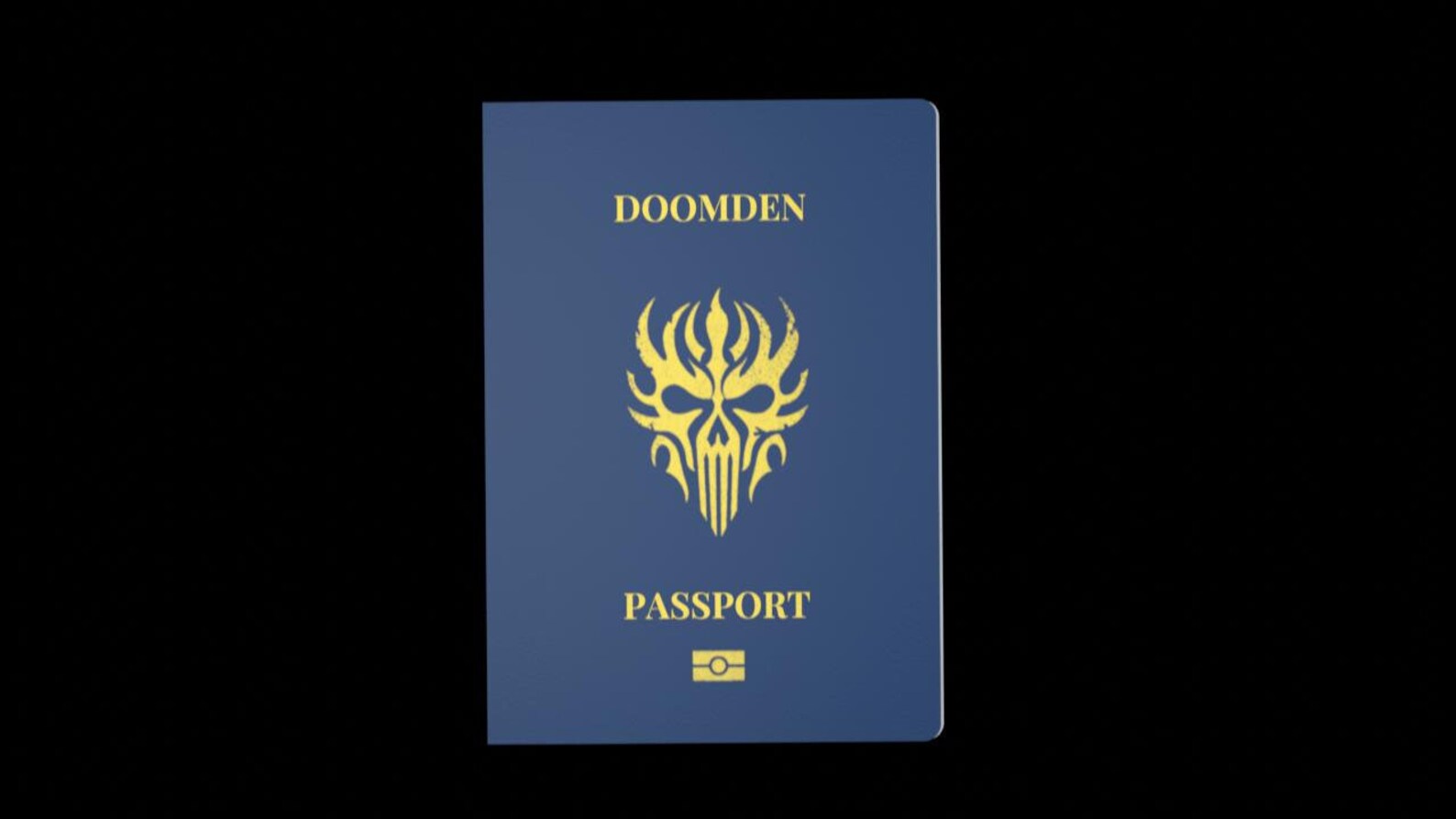 FUN ANIMATED Passport Mockup Personalized Cover and Visa Stamps ...