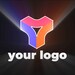 Black Wind Logo Stinger Reveal - Logo Forms From the Colorful Triangle ...