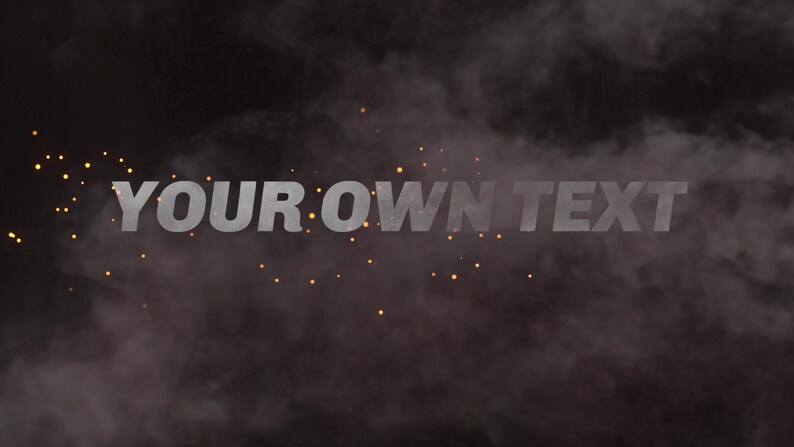 Ignite Your Brand With Fireball Text Stinger Animation - Etsy