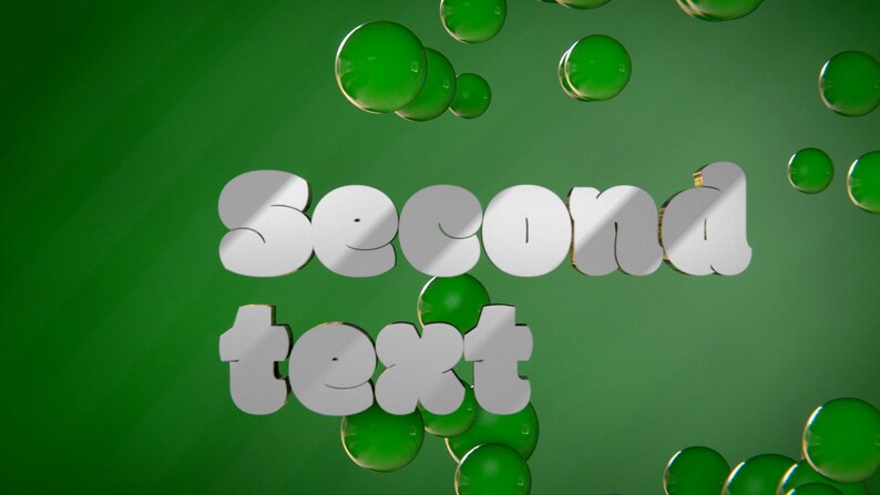 Customizable 3d Text, Animation, With Personalizable Background Colors ...