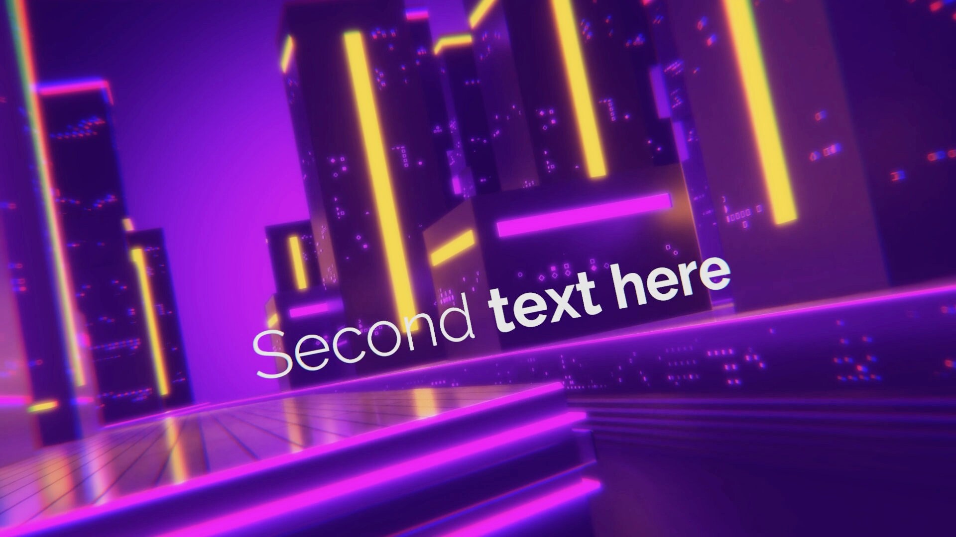 Animation Intro With Titles Custom Message Stop Motion Fly in the ...