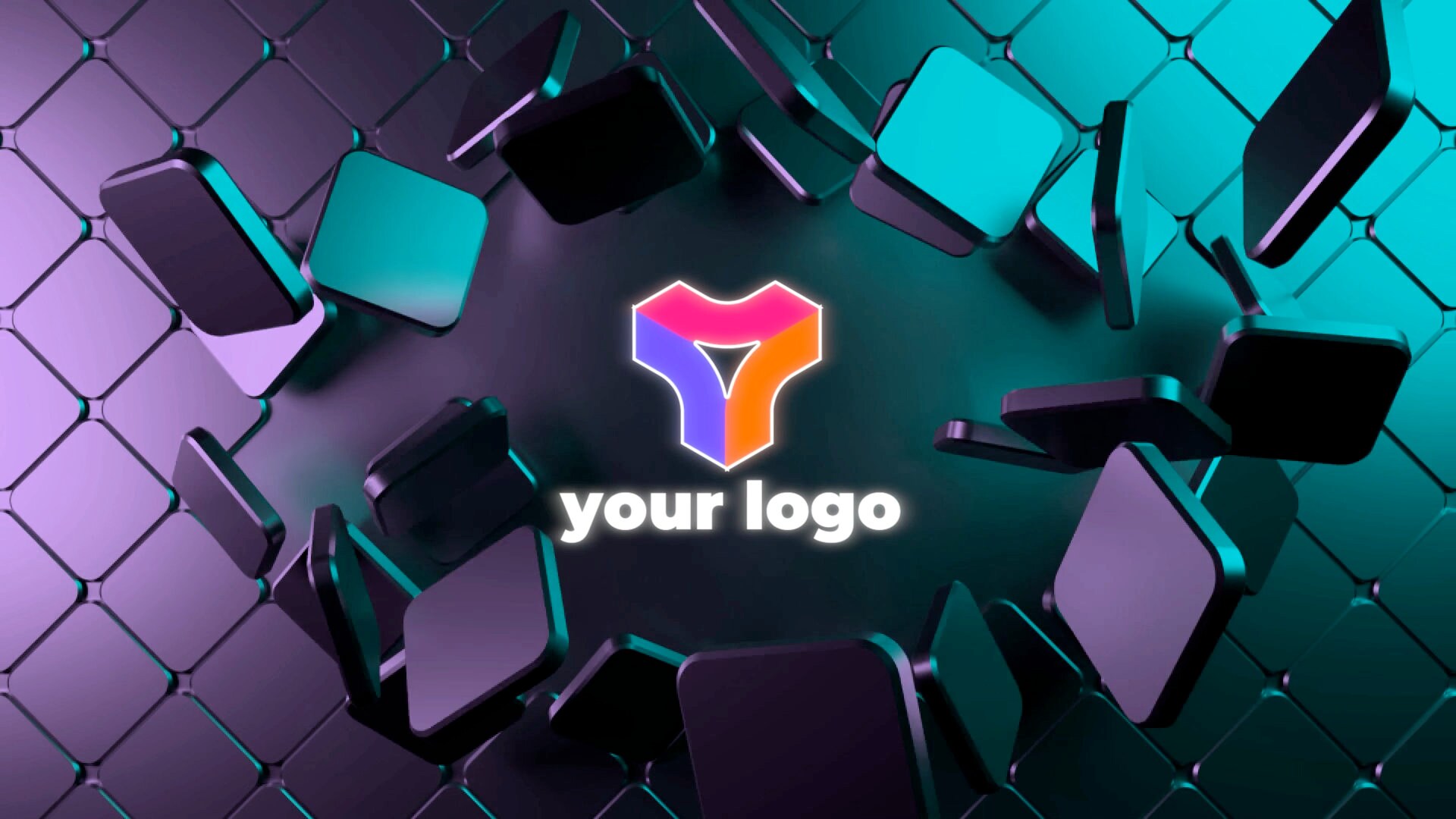 Metaverse Abstract Intro Animation Insert Your Text and Logo ...