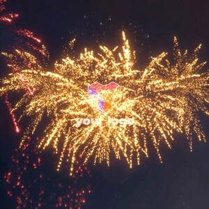 Fireworks and Celebration Text Animation Logo Reveal, With Custom Text ...