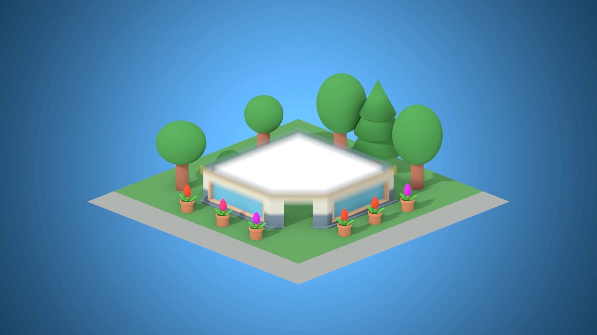 Animated Business Shop Cartoon - Customizable Banner, Logo, Colors ...