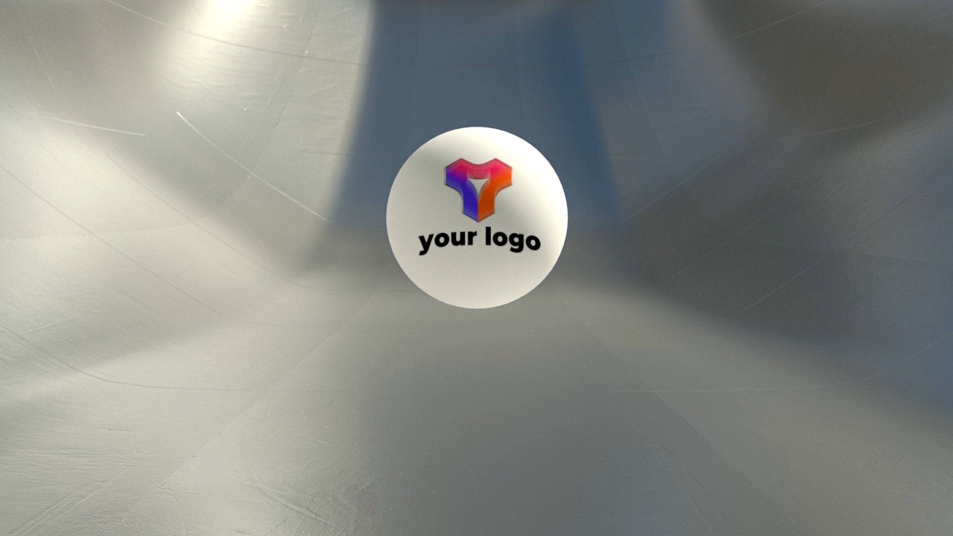 Rubber Ball Flood Logo Animation Transition - Your Custom Logo Appears ...