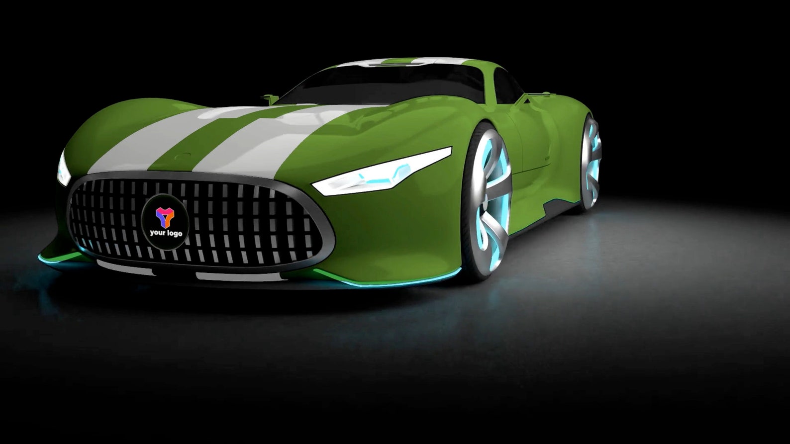 Car Logo Stinger Animation for Your Video Channel Get Your Logo Appear ...