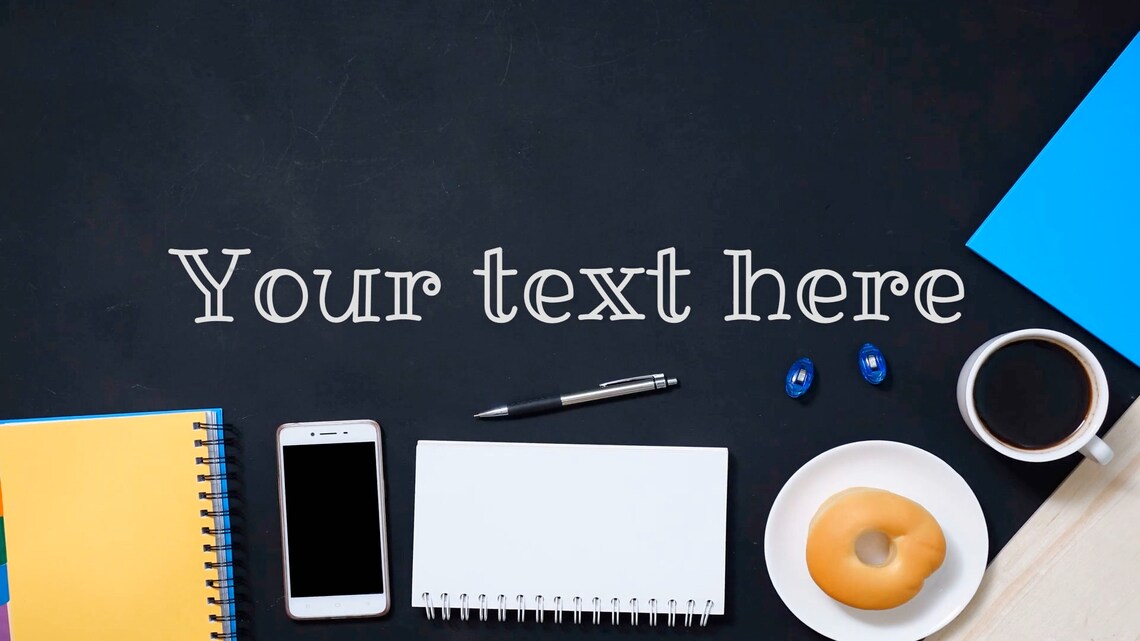 Stop Motion Text Animation Office Desktop Awesome - Etsy