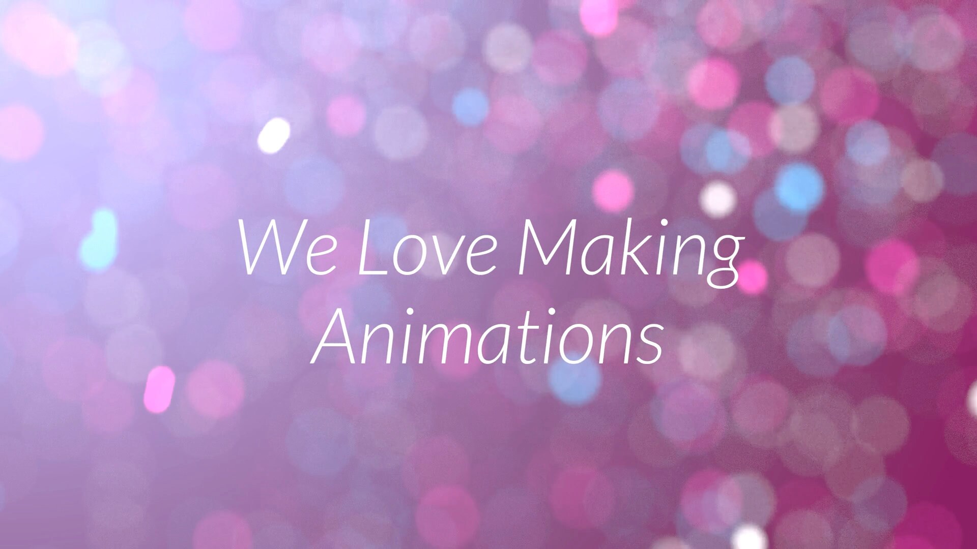 Personalized Message Animation With Sound Custom Message Appears on the ...