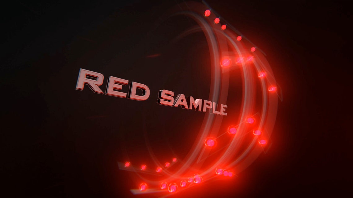 Light Title With Custom Text and Color Great for Any Video - Etsy