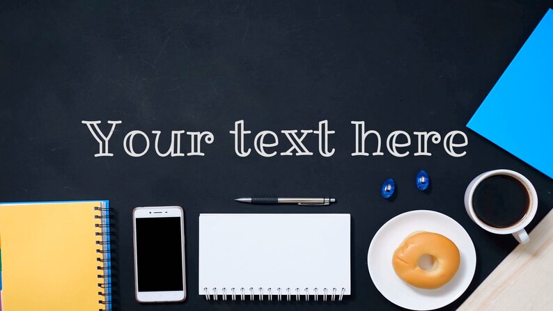 Stop Motion Text Animation Office Desktop Awesome - Etsy