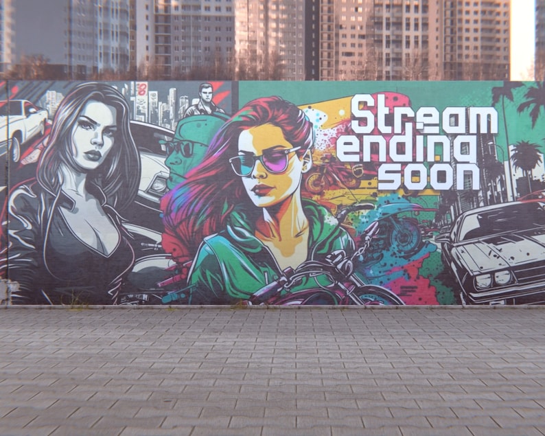 Twitch Overlay Stream Ending Soon Animation Inspired With Street ...