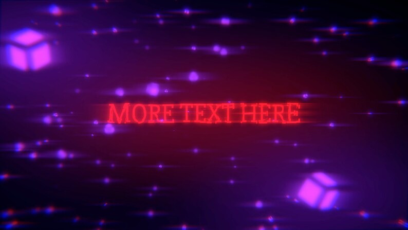 Spooky Distorted Animated Message Title With Sound Custom - Etsy