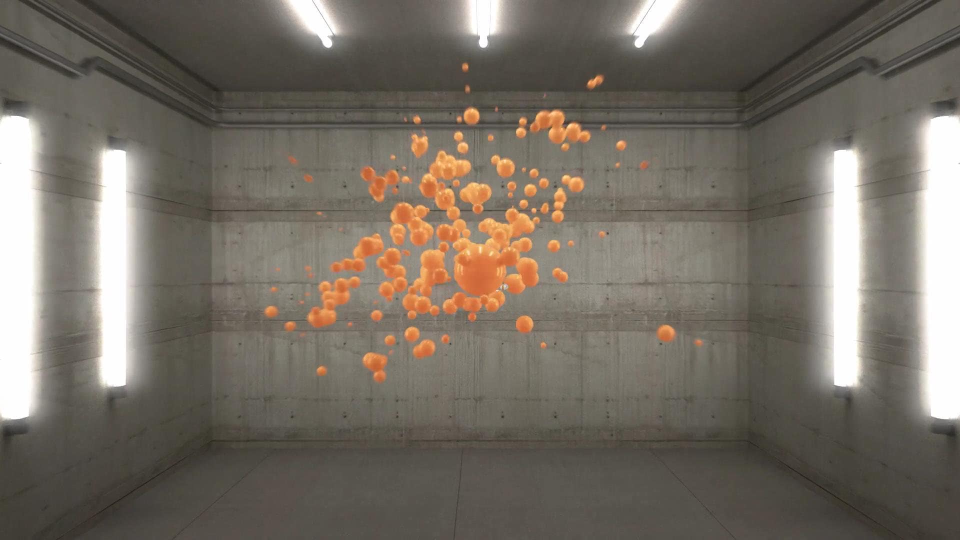 Levitating Blob Animation: Customizable Color & Logo, Mysterious Room ...