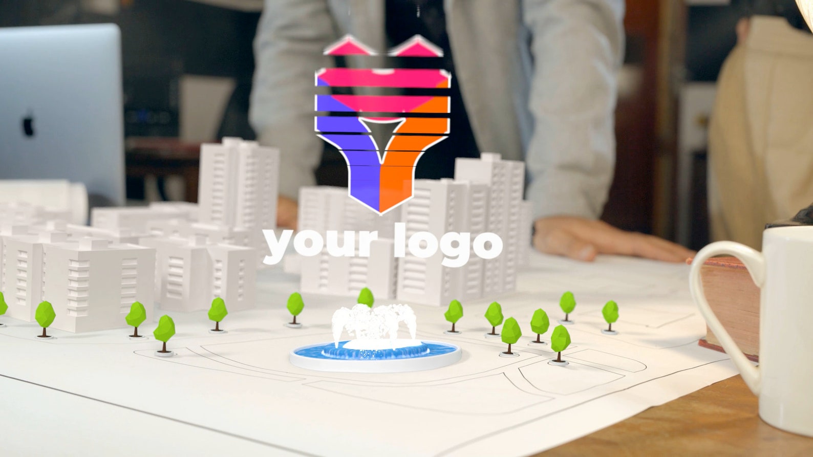 Architects Office Footage With Animated Logo Excellent for - Etsy