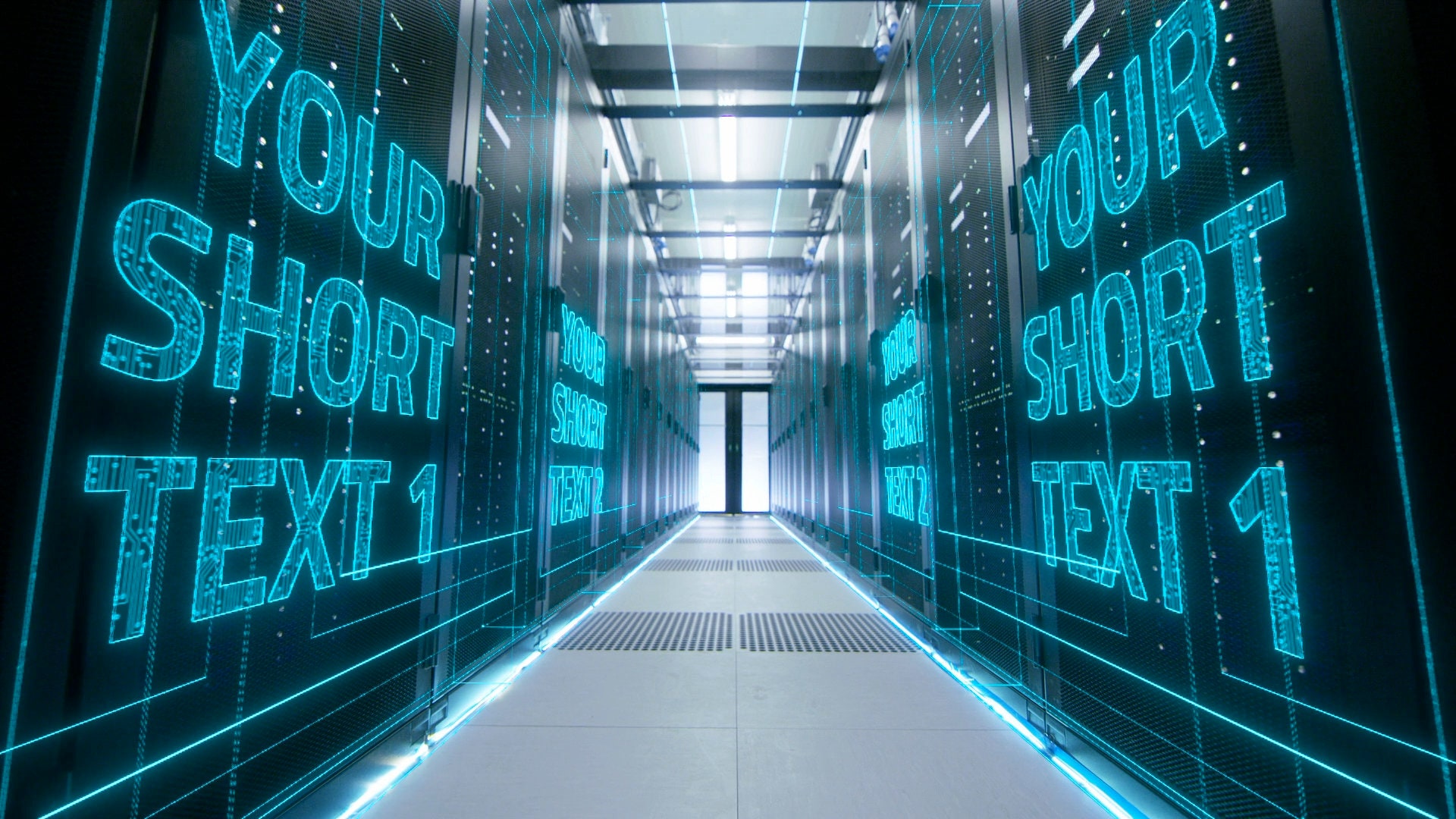 Servers Room Customizable Logo Stinger With Epic Sound - Logo Reveals ...